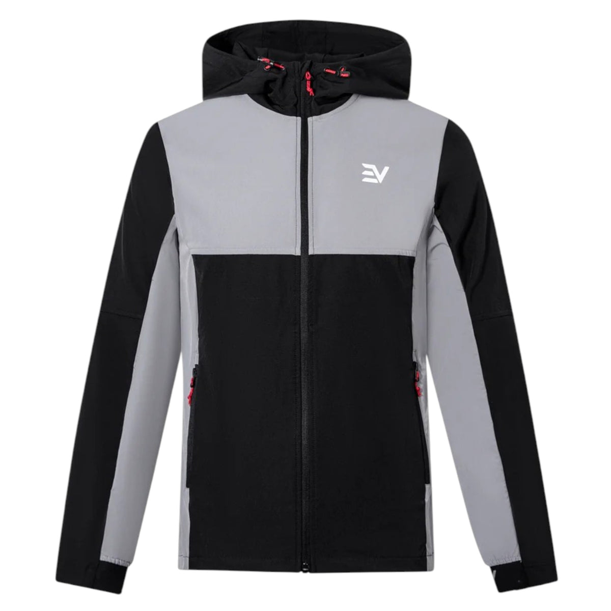 ENVI1 EV Dynamic Track Jacket Black/Grey/Red – Premium Plug Co LTD