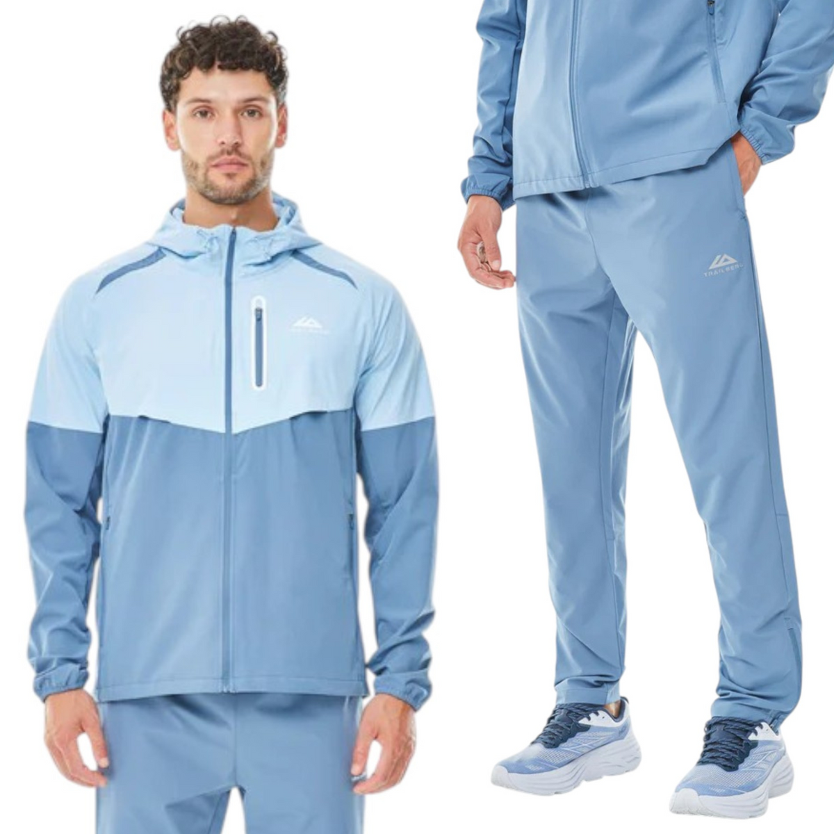 Trailberg AW25 Cloud Tracksuit Slate Blue/Dove Blue – Premium Plug Co LTD